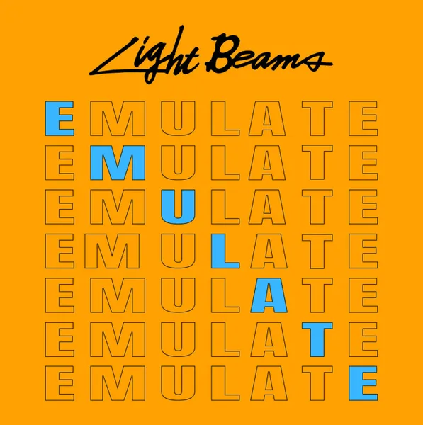 LIGHT BEAMS – emulate (7" Vinyl) – Flight 13